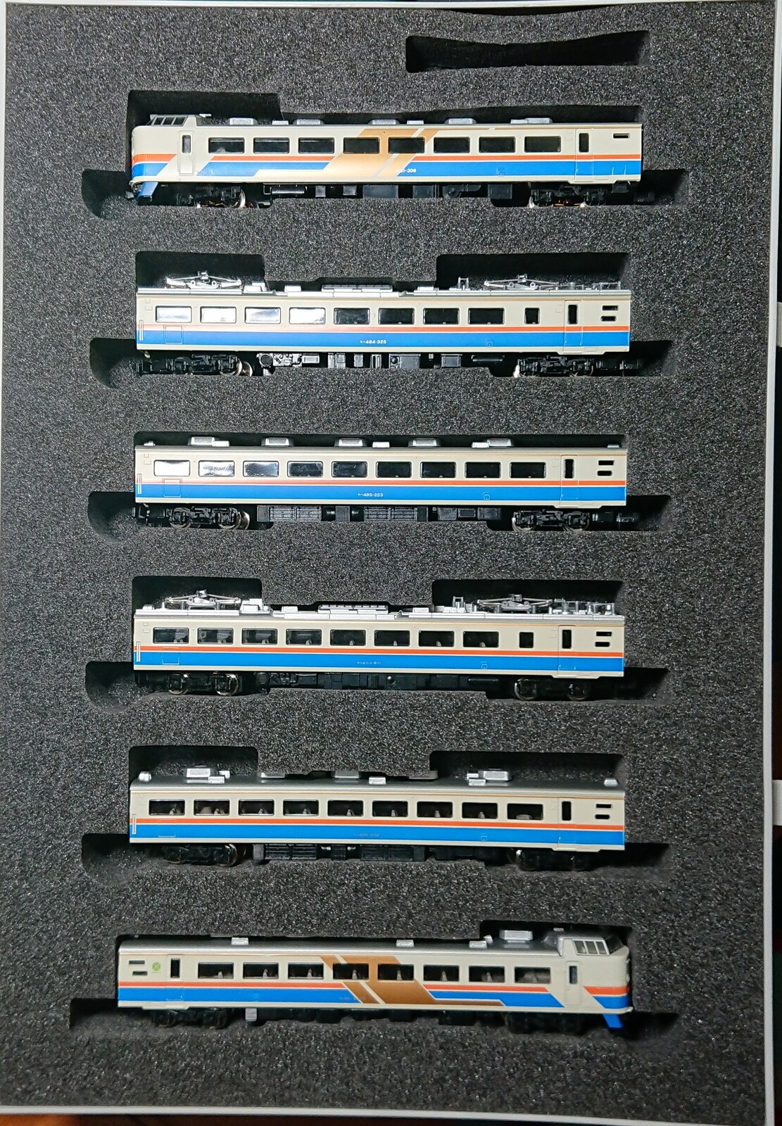 Tomix 485系かがやき、きらめきカラー : sonic885のブログ