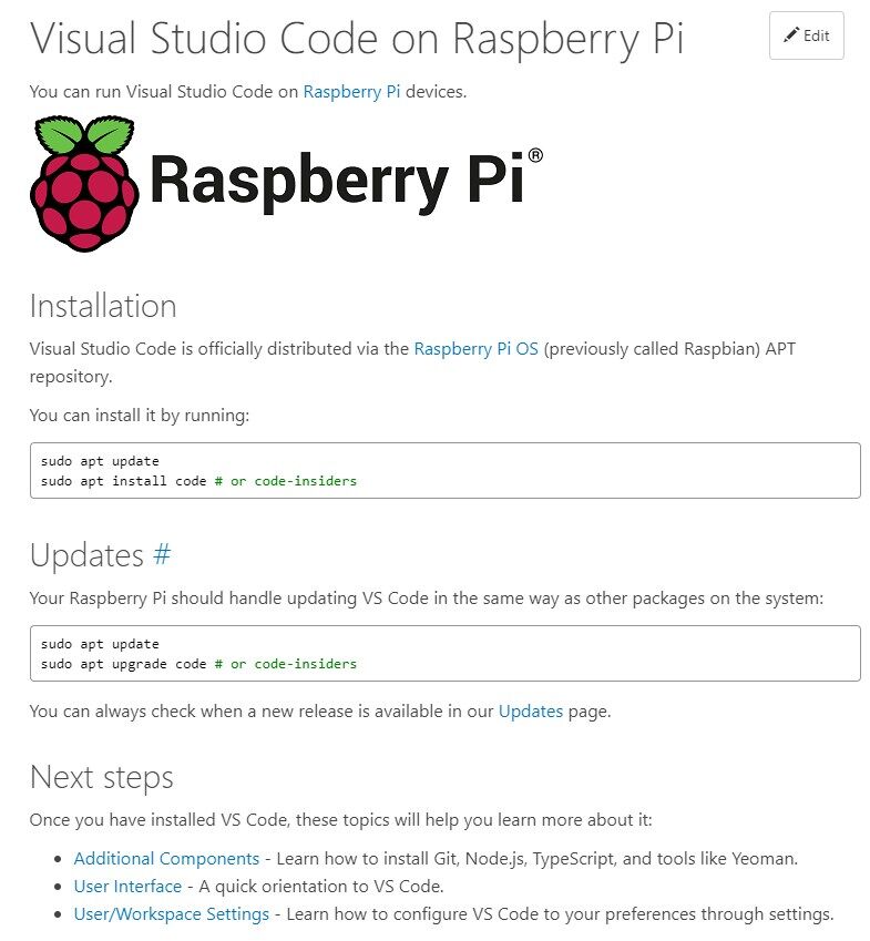 Visual Studio Code on Raspberry Pi : 0を1にする！ 検査機メーカーになった町工場のブログ