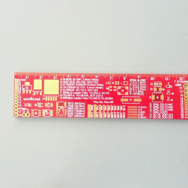 Digi-Keyから荷物。届いたのは「PCB-RULER-12INCH」 : 0を1にする！ 検査機メーカーになった町工場のブログ