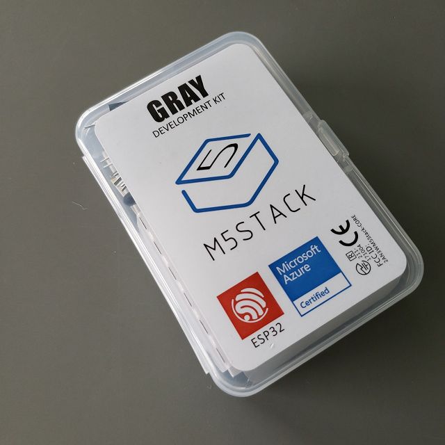 初M5Stack！ GRAYとFIRE : 0を1にする！ 検査機メーカーになった町工場のブログ