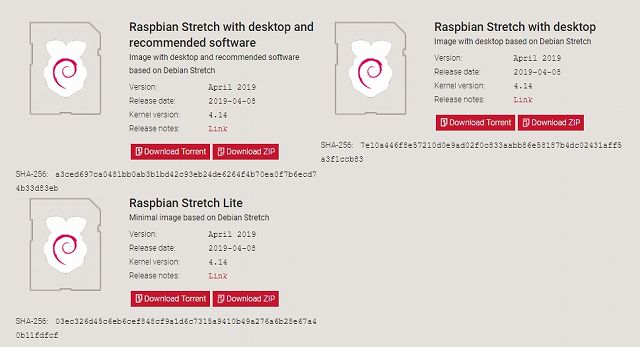 Raspbian Stretchの新Ver. 2019-04-08版がリリース : 0を1にする！ 検査機メーカーになった町工場のブログ
