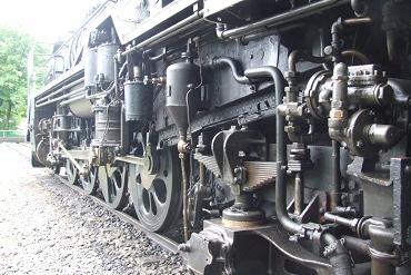 亜洲鉄道日記 : 2008年5月25日 空気機関車 D51 561 （川場村 ホテルSL）