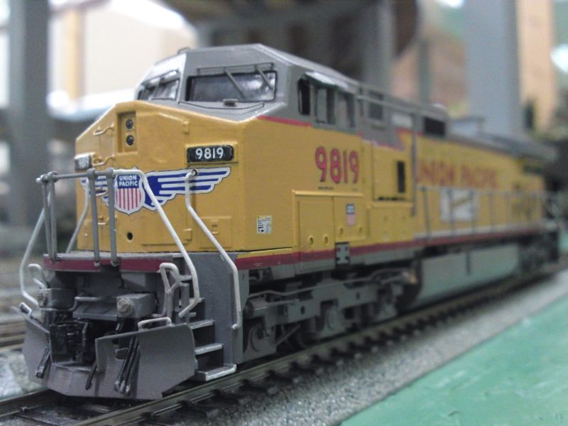 Athearn-Blue-Box GE C44-9w UP 9819 : あっしー の アメ鉄模型ライフ(asshie’s model-life)