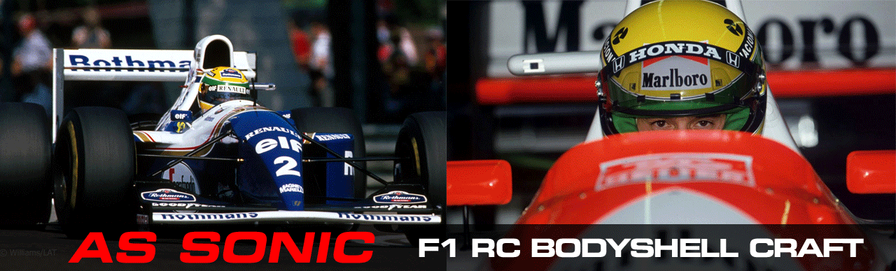 Audi e-tron FE07 製作 完成 : AS SONIC - F1RC BODYSHELL CRAFT