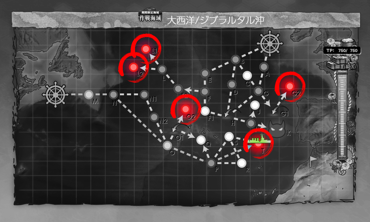 2022夏イベ #E4-2甲 海域拡張【トーチ作戦任務部隊、抜錨！】 : naruの今を生きる