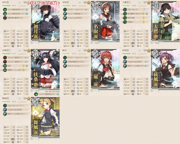 2022夏イベ #E4-2甲 海域拡張【トーチ作戦任務部隊、抜錨！】 : naruの今を生きる