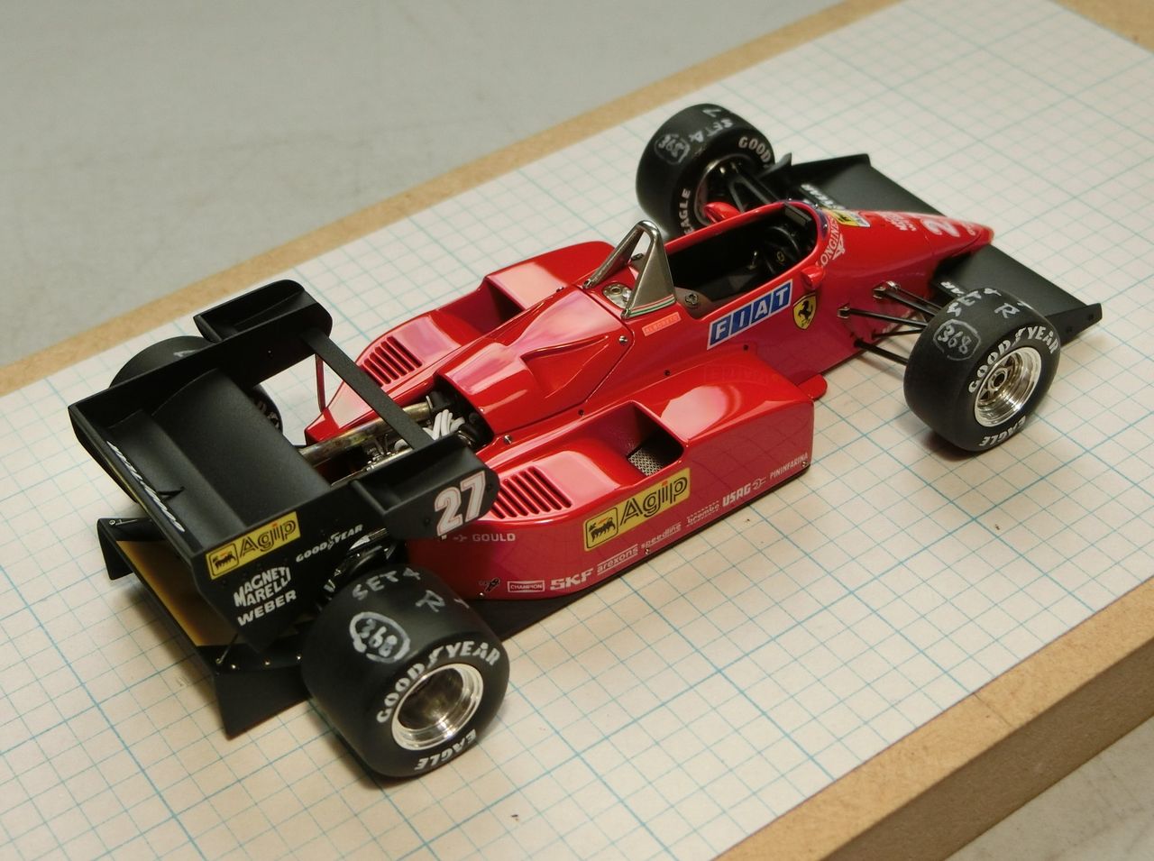 Ferrari 126C4-M2 : 車模型工房 アトリエ243