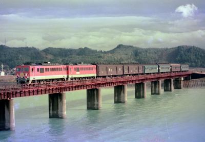 国鉄からJRに変わったころ:亀山機関区DF50さよなら運転