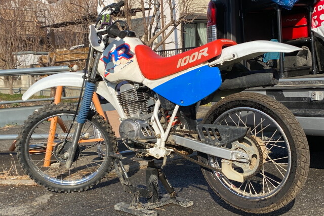 Atsu26 Blog:XR100Rを譲ってもらいました