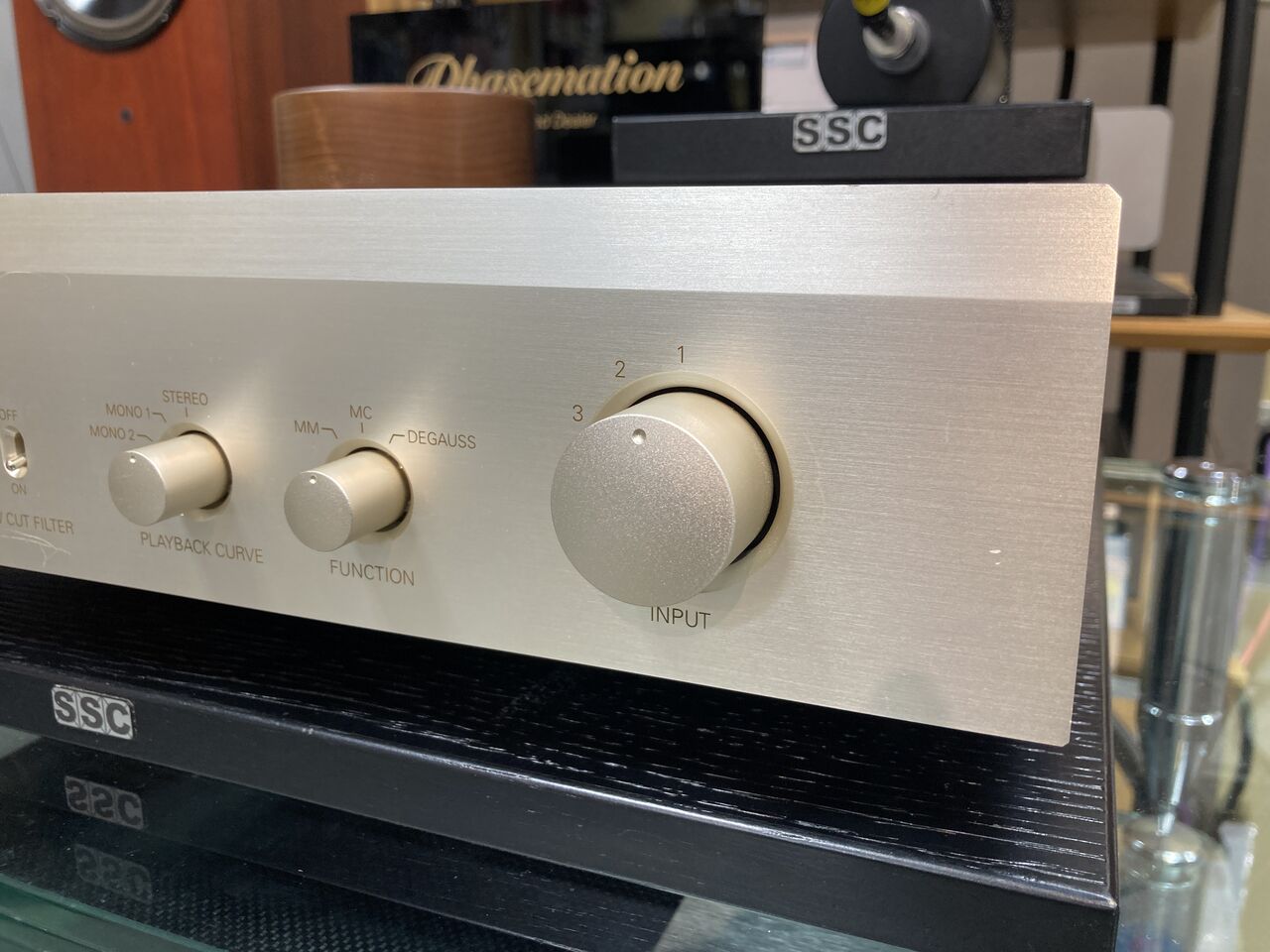 Phasemation EA-350 デモ機演奏中です : オーディオユニオン お茶の水 アクセサリー館 Information