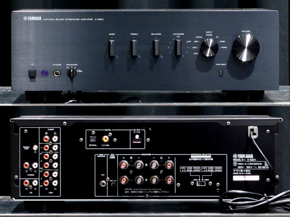新入荷中古品のご案内 YAMAHA A-S301 : オーディオユニオン大阪店Blog