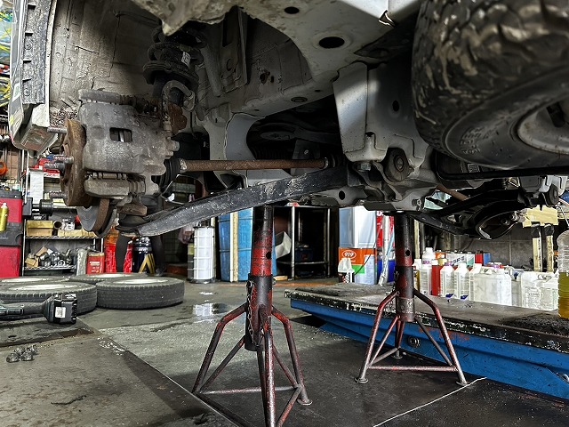 滋賀オートライフハノ ホンダ「アクティ トラック」(HA9)の車検＆整備とオイル交換 : オートライフハノ オフィシャルブログ