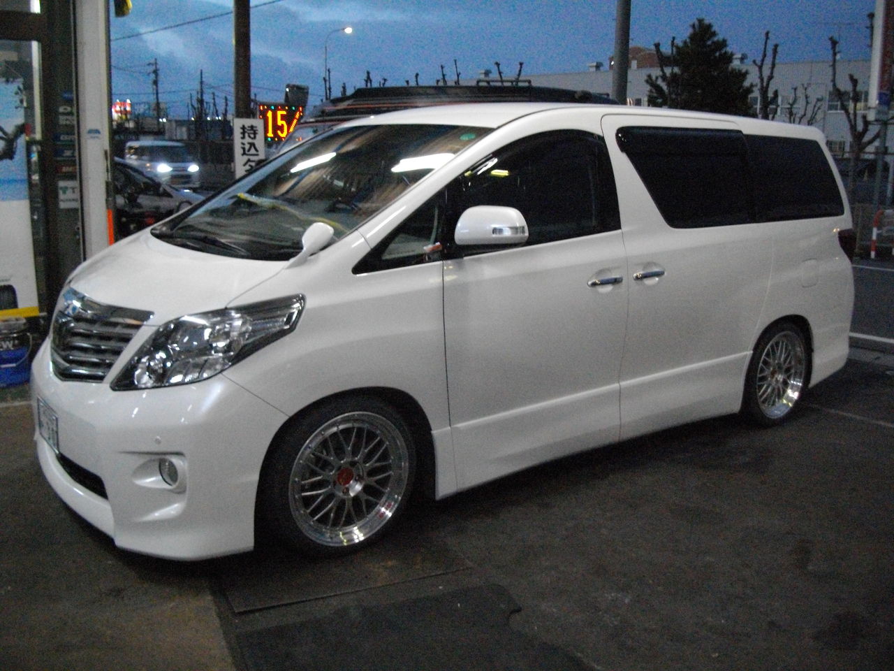 アルファード（ANH20W）車高調取付 : オートライフハノ オフィシャルブログ