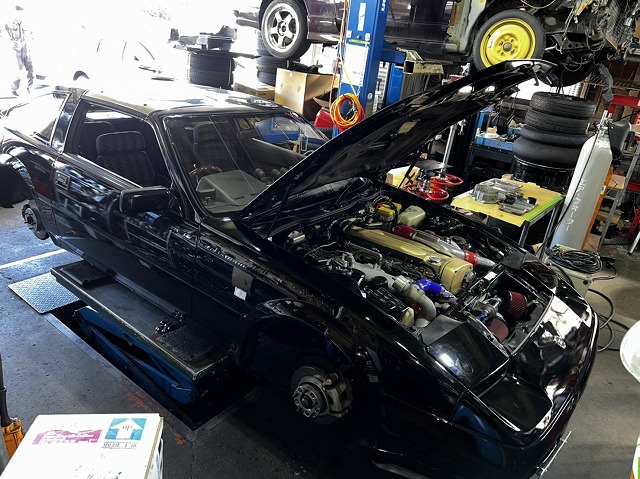滋賀オートライフハノ フェアレディZ(Z31改RB26換装)の車検＆整備 : オートライフハノ オフィシャルブログ