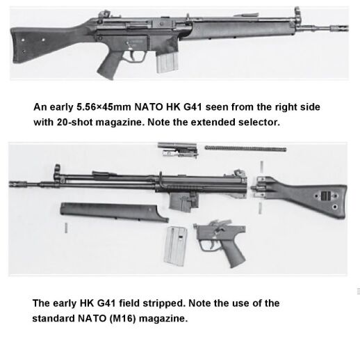 トイガン備忘録 : ハンドガードから見るG41のマイナーチェンジ