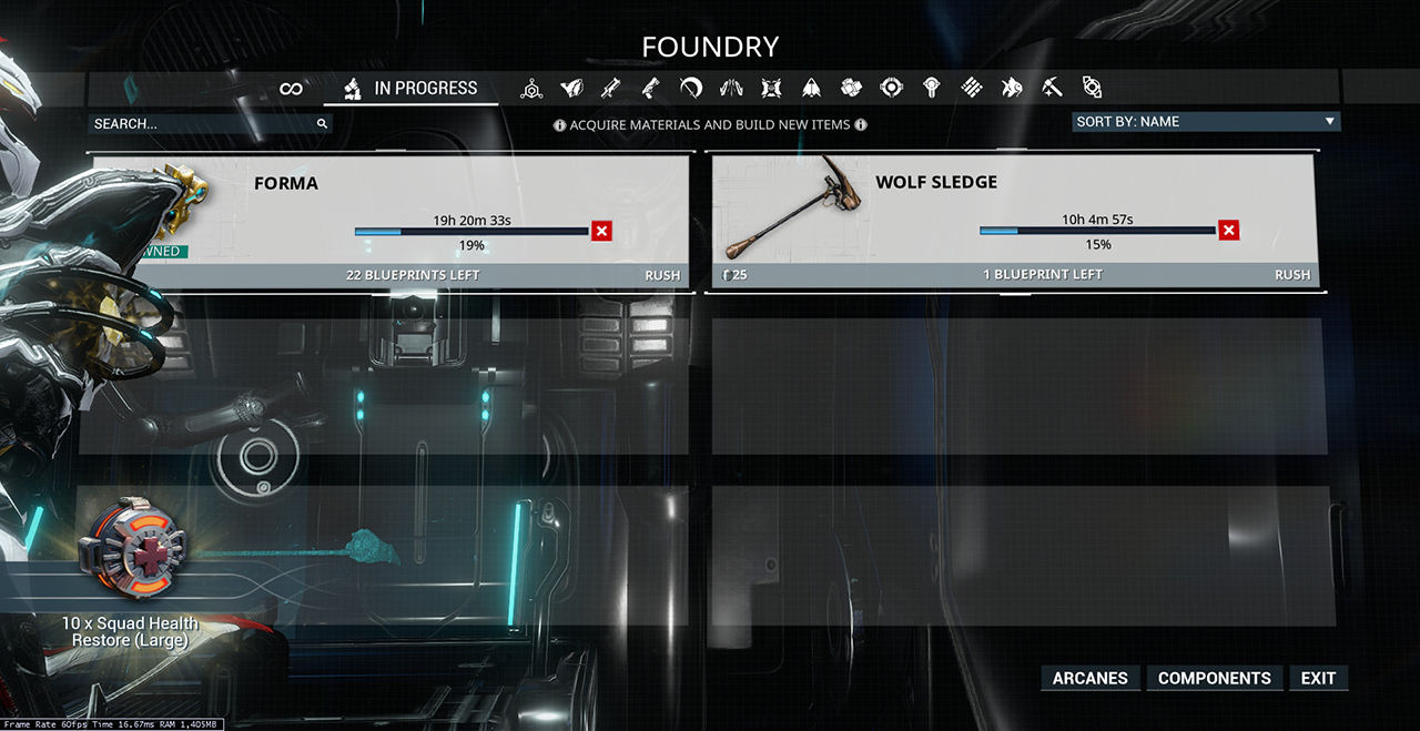 Warframe Wolf ! : Digital World
