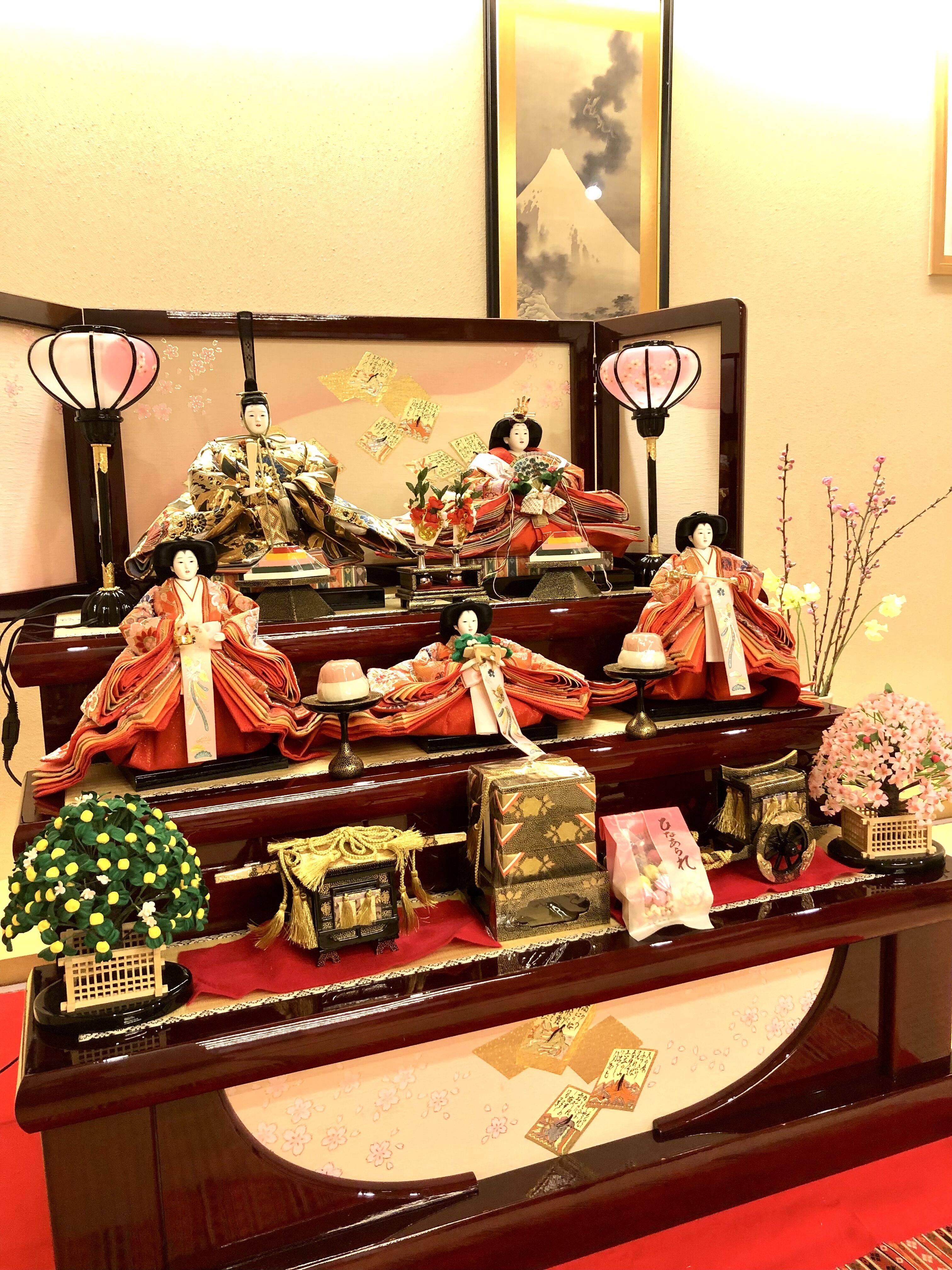 お雛様を飾りました！ : Ayumi's room '和’