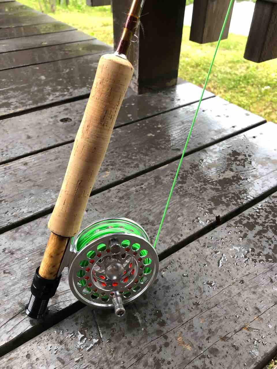 初フライフィッシング : Lure Fishing in Hokkaido