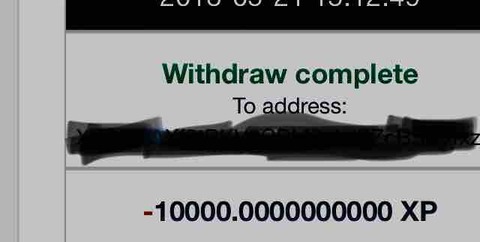 XPをCCwalletへ : 仮想通貨億り人に俺はなる