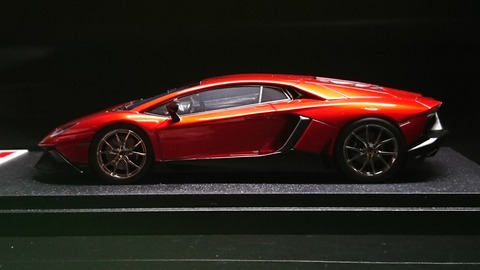 すんごく綺麗でした！Eidolon 1/43 Lamborghini Aventador LP720-4 50° ANNIVERSARIO ...