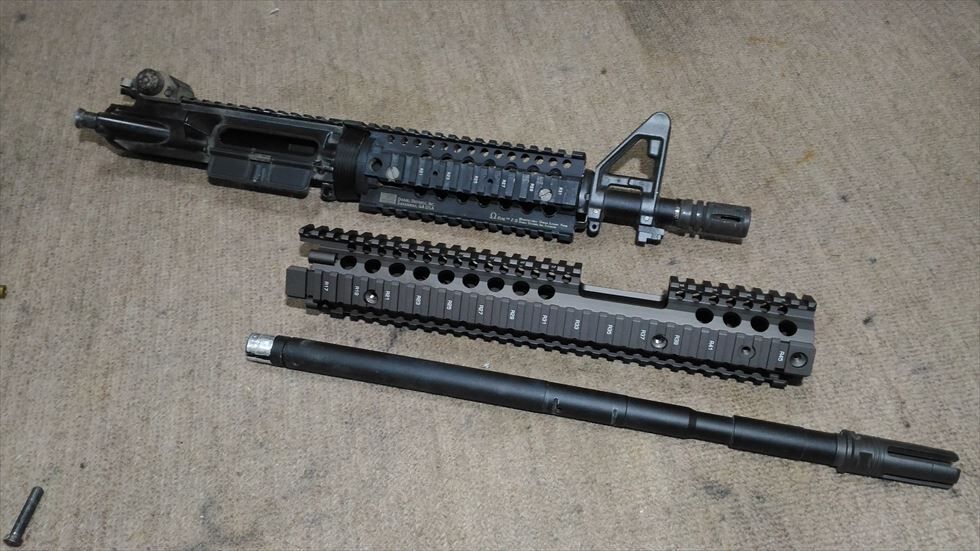 【エアガン】DDタイプ FSP RIS2(レプリカ)装着記事 : basiroの趣味日記