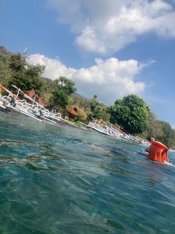 ⑲アメッド アクアテラス前（Selang Beach）でシュノーケリング : 世界のビーチリゾート・ブログ編