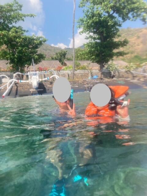 ⑲アメッド アクアテラス前（Selang Beach）でシュノーケリング : 世界のビーチリゾート・ブログ編