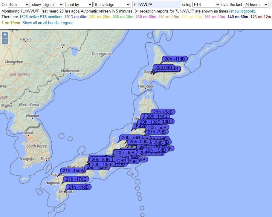 2024年11月 : 7L4WVU 自作アマチュア無線局