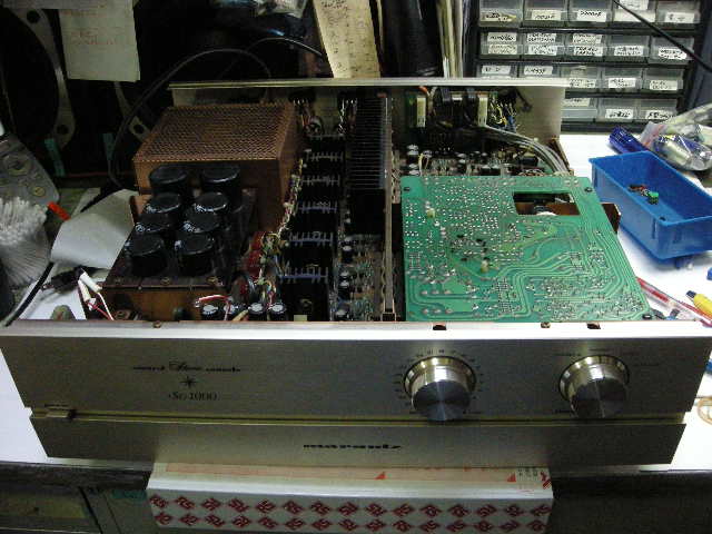 MARANTZ_SC1000_レストア記・・・・1 : 世界一高額なオーディオ機器チューンUP！店のブログ