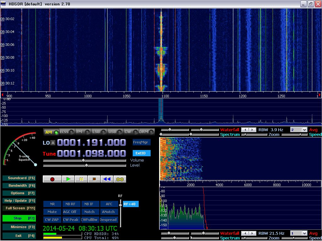 KG-ACARS HFDL VDL MCAに感謝 受信方法 受信記録のブログPlus RTL-SDR Ando Malachite ...