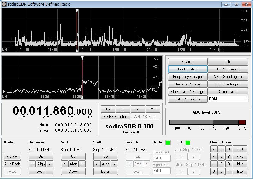 KG-ACARS HFDL VDL MCAに感謝 受信方法 受信記録のブログPlus RTL-SDR Ando Malachite ...