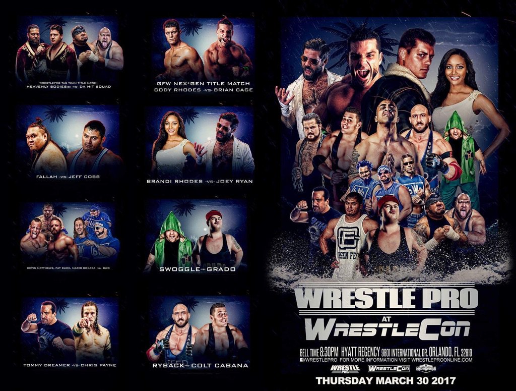 プロレス・格闘技ショップ 「Big Blue」 : 『WRESTLECON レッスルコン』 大会スケジュール