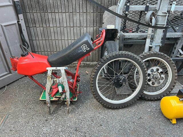 '82 XR200Rc 再生作業開始 : 新 レゴラリータがやってきた