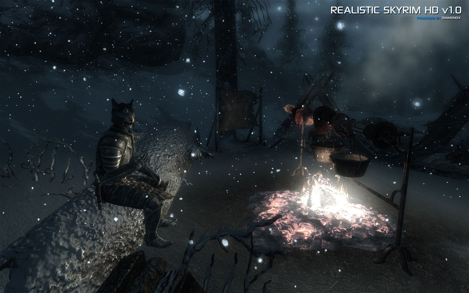 Game-b : Skyrim MOD スカイリム MOD 紹介 #23 Realistic Skyrim HD / Midas Magic - Spells in Skyrim ...