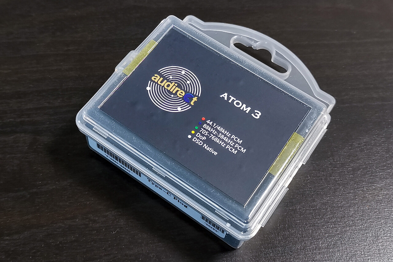 bisonicr keep walking. : 「Audirect ATOM3」超小型ハイレゾ&DSD対応オーディオアダプター ...