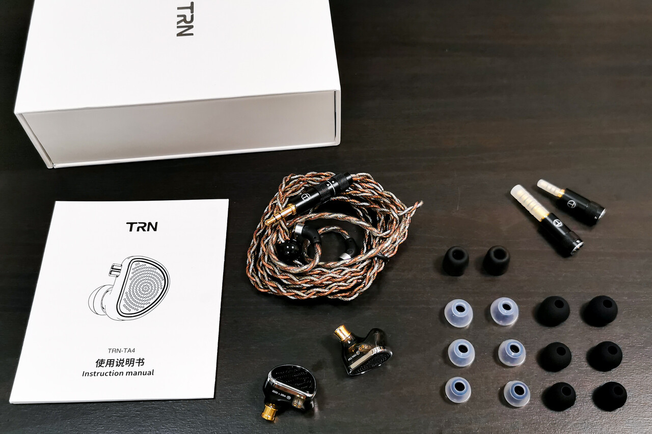 bisonicr keep walking. : 「TRN TA4」Knowles製2BAと10mm＆6mmドライバーの2BA+2DD構成 ...
