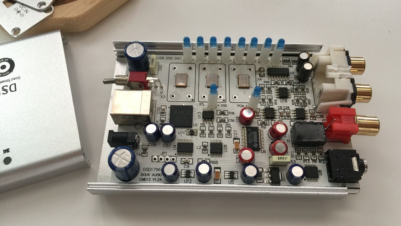 bisonicr keep walking. : 【後編】384kHz&DSD対応「Douk Audio XMOS/DSD1796 DAC」の ...