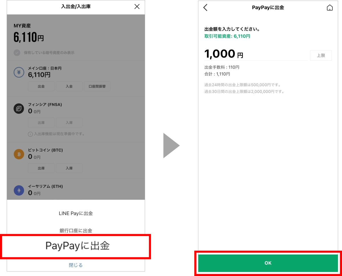 PayPayマネーで購入（PayPay連携サービス）の使い方 : LINE BITMAX 公式ブログ