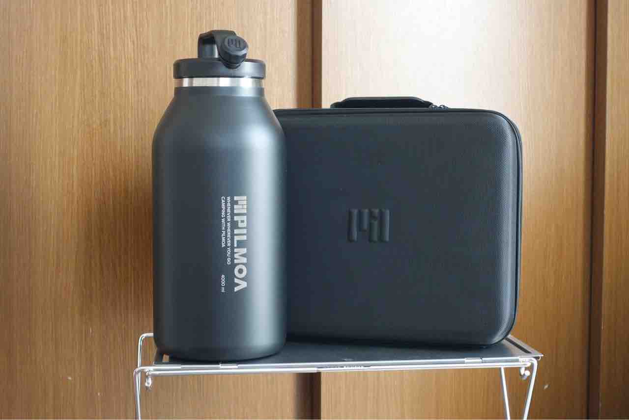 ジャグにもなるPILMOA大型真空タンブラー : Biwako Camp