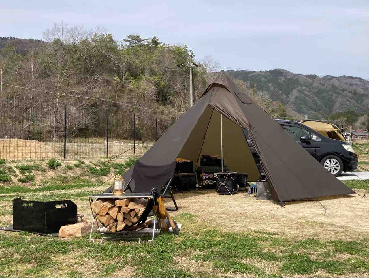 ひとり楽しむソロキャンプ : Biwako Camp