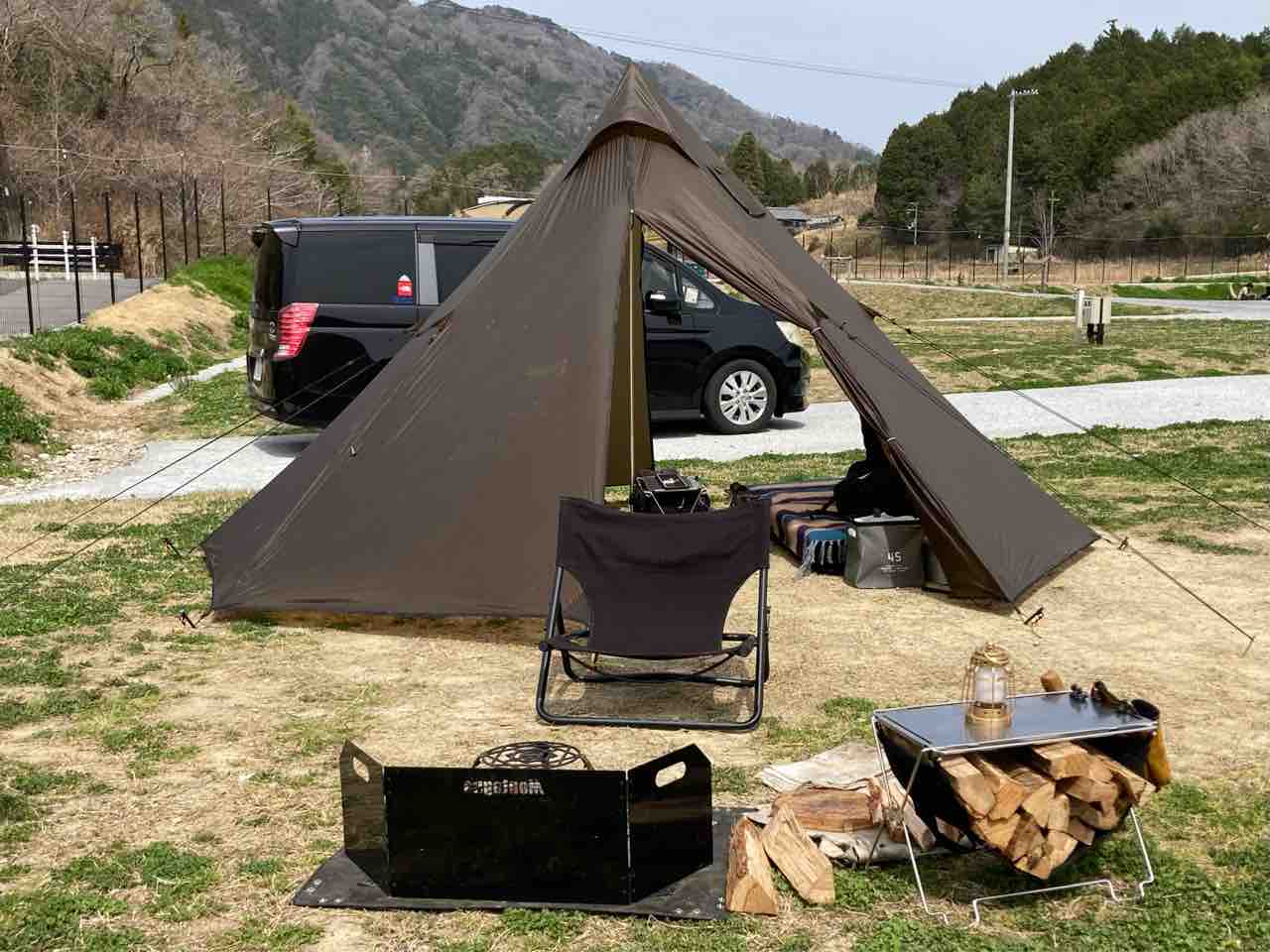 ひとり楽しむソロキャンプ : Biwako Camp