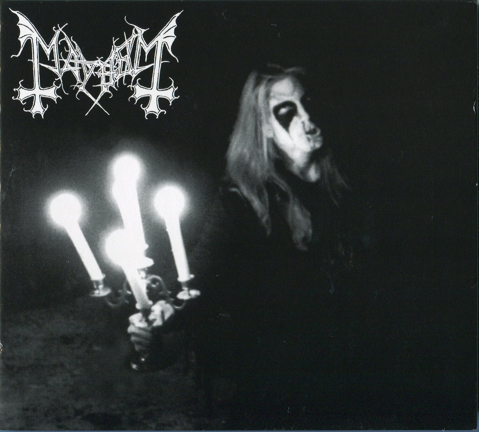 Mayhem Black Metal Album Cover