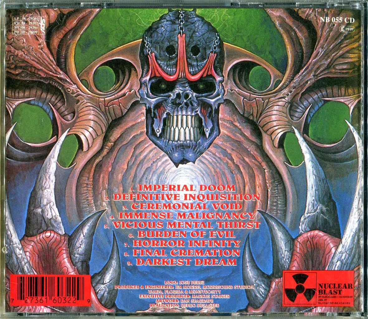 BLACK & DEATH METAL MANIACS : MONSTROSITY/IMPERIAL DOOM