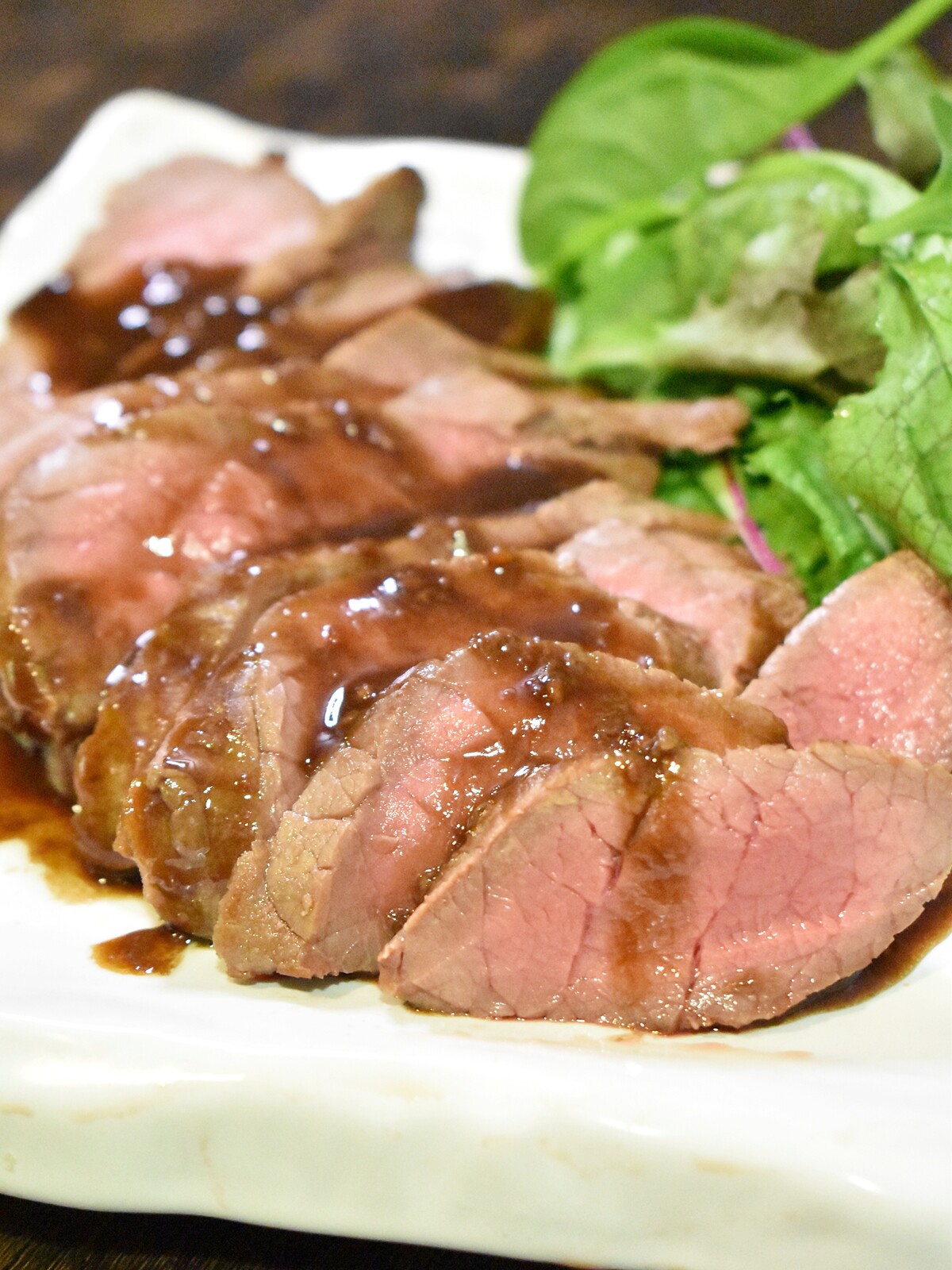 いい断面♪牛もも肉のステーキ : 気まま料理で レシピとか Powered by ライブドアブログ