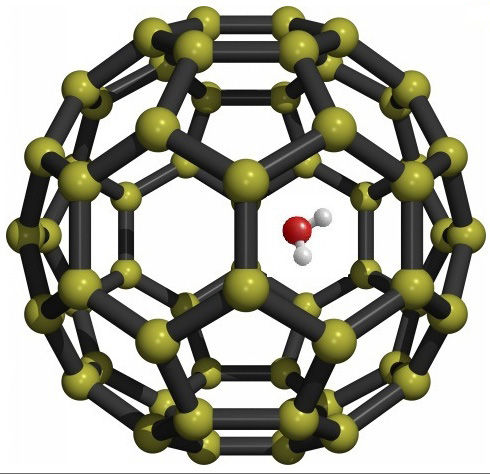 水分子内包のC60分子、 H 2 O @C 60 : blogchemistry