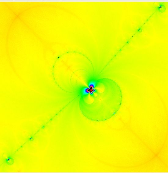 Newton/Raphson/Julia Set Fractals (51)～(55) - Newton/Julia Fractal Gallery