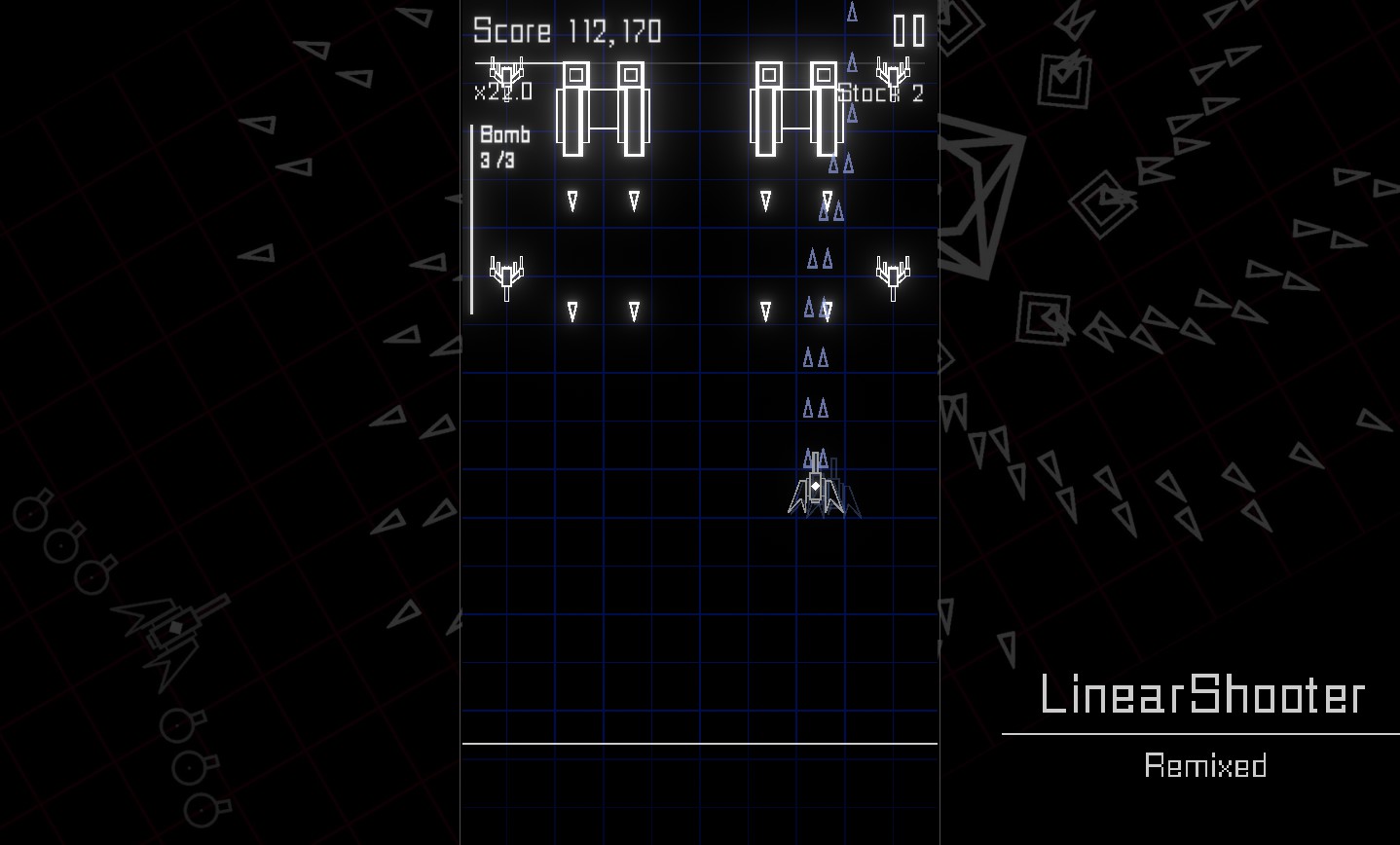 【プレイ感想】LinearShooter Remixedをプレイ＆クリアした感想 : あの空へ紡ぐ写本