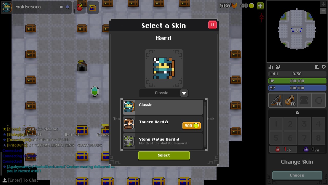 【RotMG Exalt】バードをアンロック！ : あの空へ紡ぐ写本