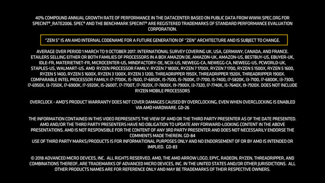 AMD ZENアーキテクトのMike Clark氏、“Zen 5” CPUコアを開発中であることを明らかに : PCパーツまとめ