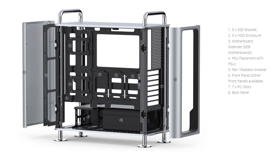 Mac Pro (2019) に似たPCケース、Dune Case「Dune Pro」 : PCパーツまとめ